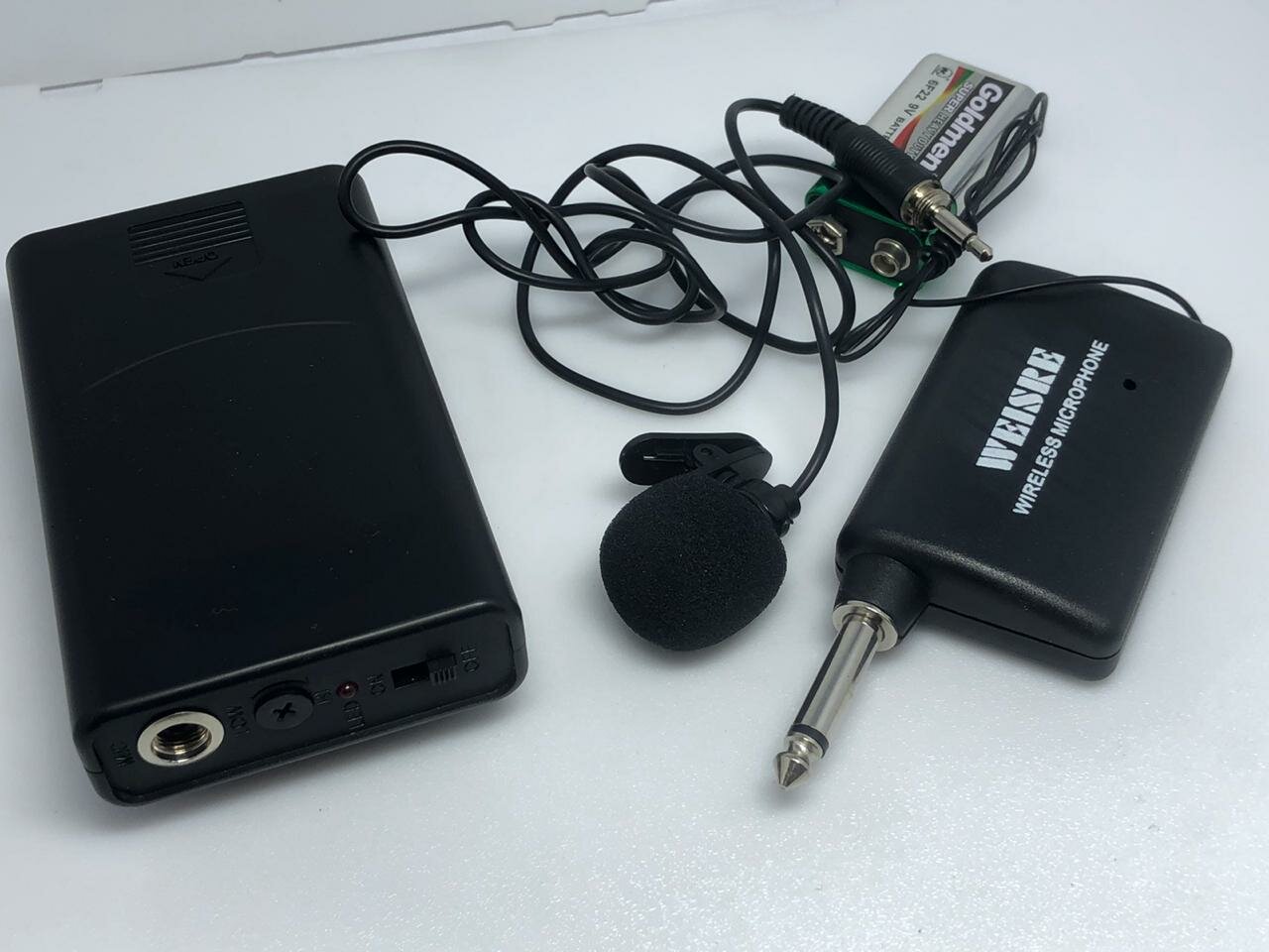 Беспроводная микрофонная система WEISRE DM-3309A на ошейнике