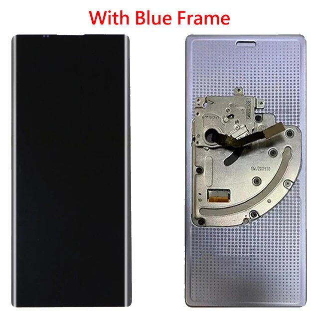 Оригинальный ЖК-дисплей для LG Wing 5G, замена сенсорного экрана в сборе для Wing 5G LM-F100 LMF100N LM-F100N LM-F100V ЖК-дисплей With Blue Frame