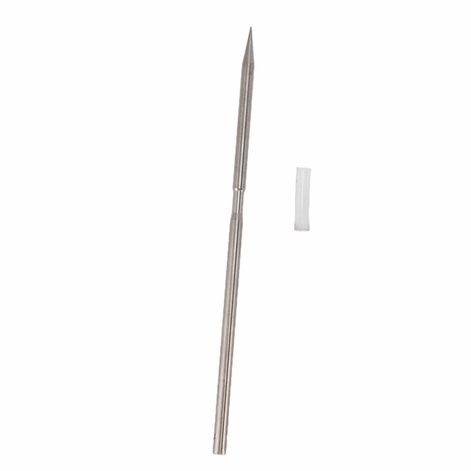 Игла для прокола носа коровы из нержавеющей стали 304 с отверстием, инструмент для прокола носа крупного рогатого скота для использования на ферме и дома