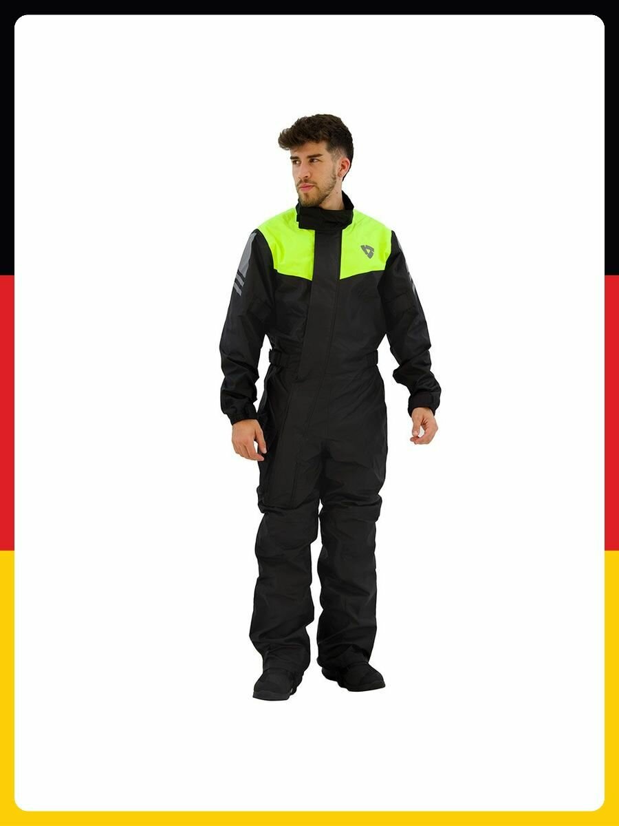 Мотокомбинезон Revit Pacific 4 H2o Rain, Черный, M