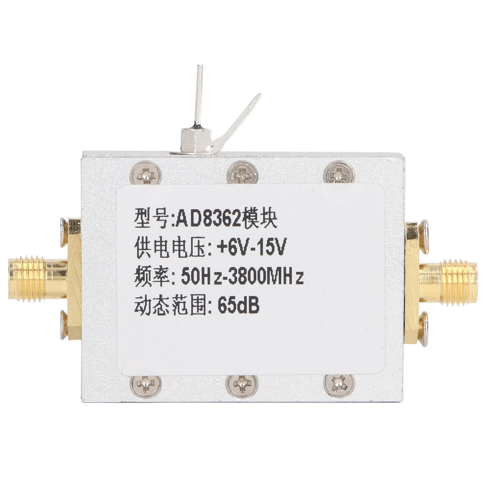 Измеритель мощности радиочастотного сигнала, логарифмический детектор частоты от -75 дБм до 16 дБм, AD8362 для обнаружения.