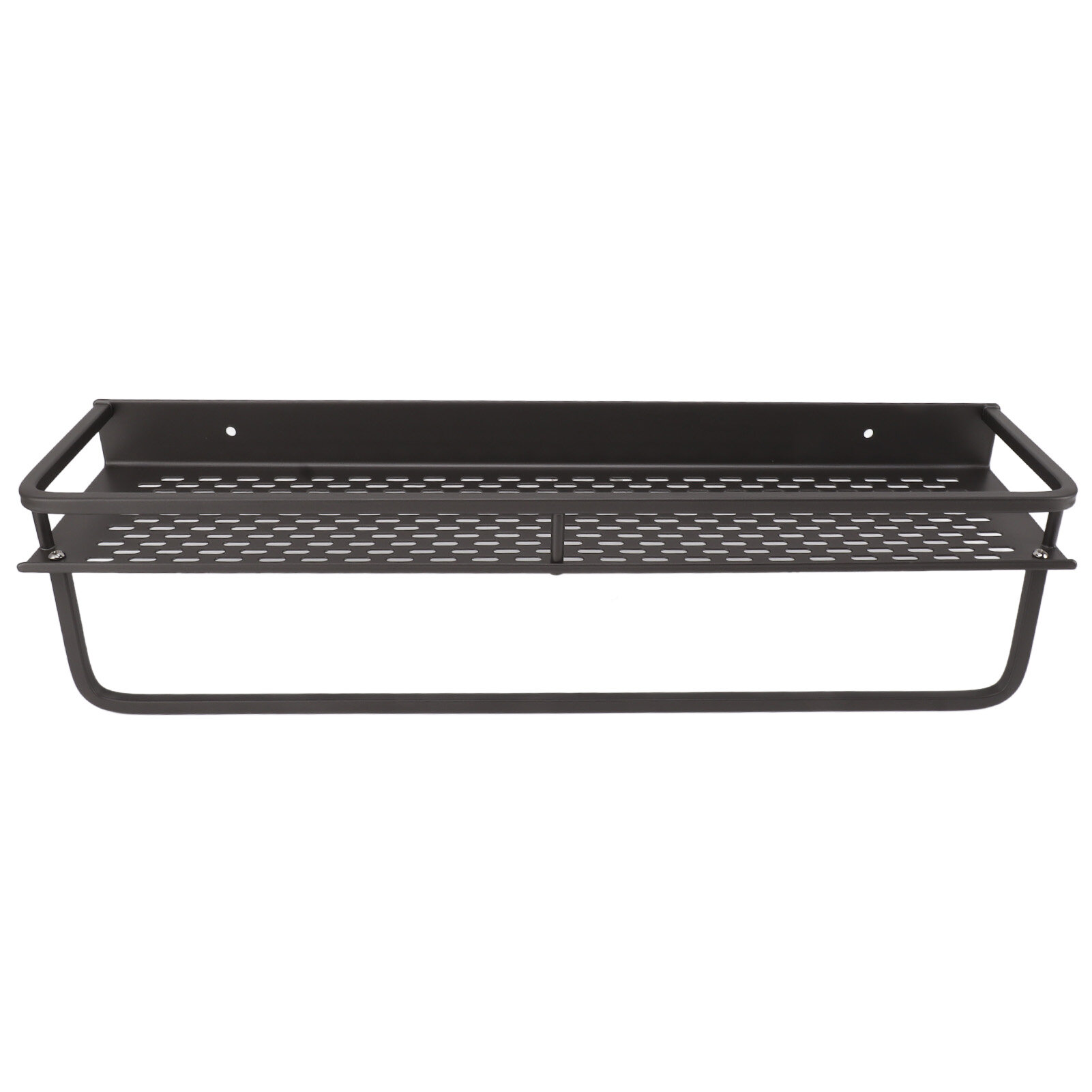 Душевая кабина, серая полка-органайзер для душа, простая установка, алюминиевый сплав, большой вместительный аксессуар для душа для ванной комнаты, дома, 60 см/23,6 дюйма