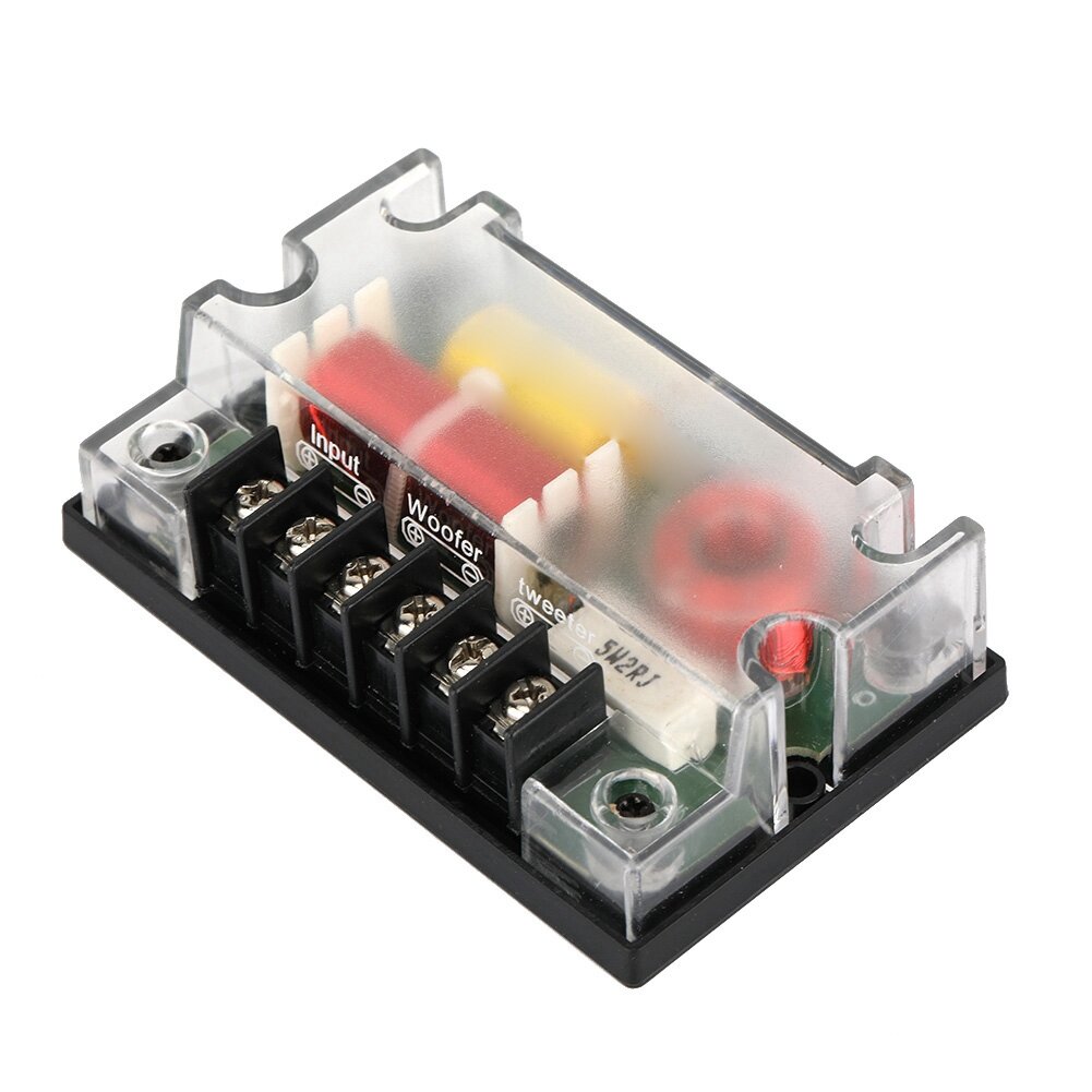 2-Полосный Автомобильный Аудио Делитель Частоты Динамик Звуковой Фильтр Автоаксессуары