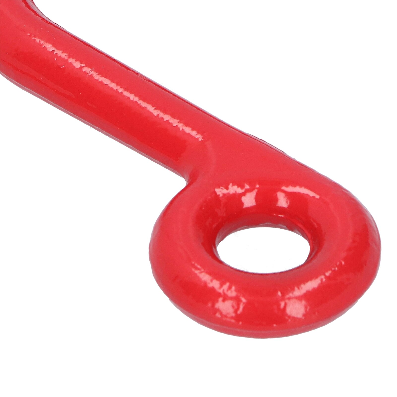 Оковка-крюк безопасности из легированной стали с глазком для подъема, грузового крана, контейнеров, промышленное крепежное оборудование, грузоподъемность 1 т