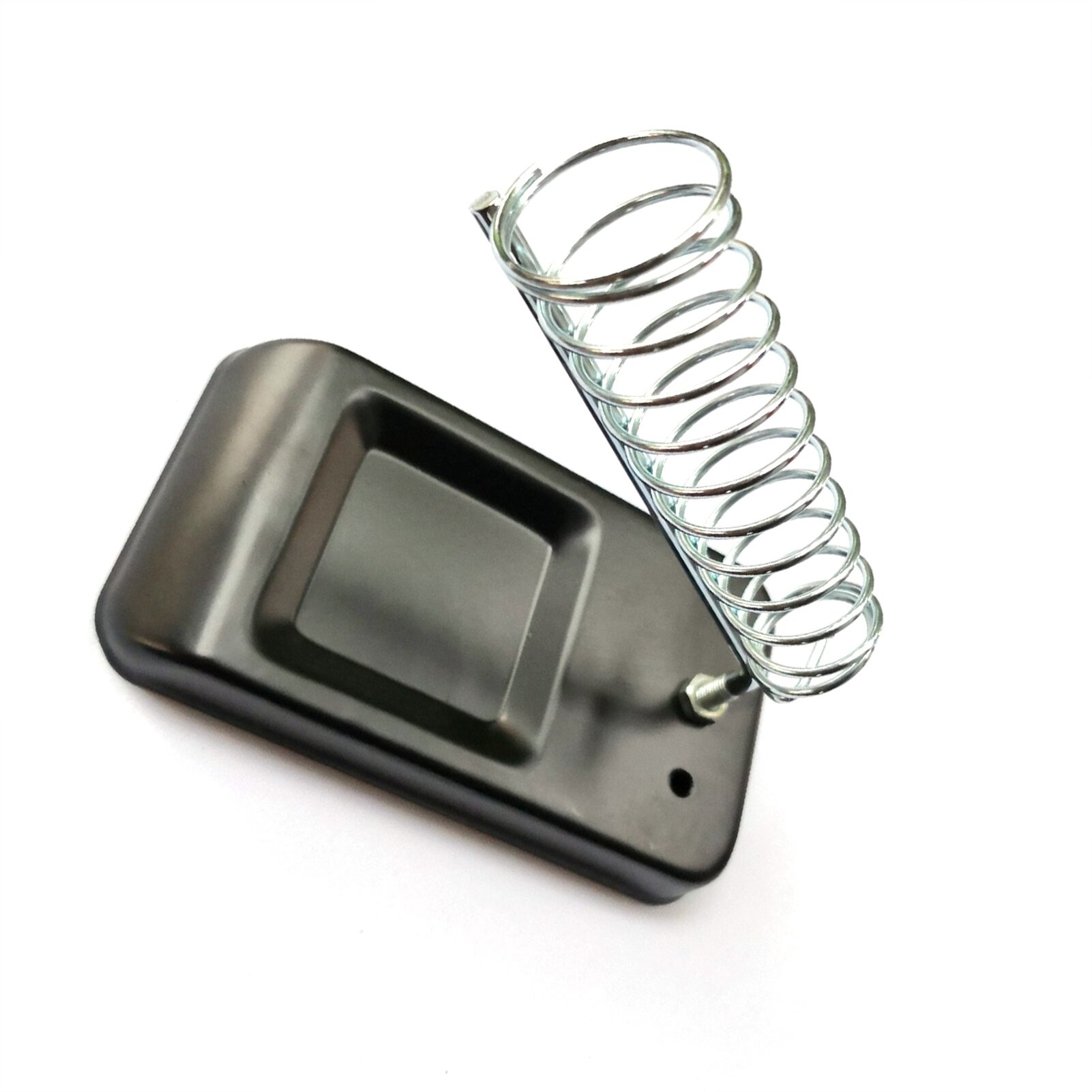 1 комплект подставки для паяльника из нержавеющей стали с пружинным держателем, литая стальная основа, металлическое основание для электроприборов своими руками