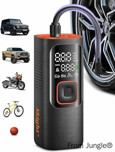Портативный аэратор Компрессор воздуха мощное 160PSI 2X Насос автошины Скаит для шарика велосипеда мотоцикла автомобиля