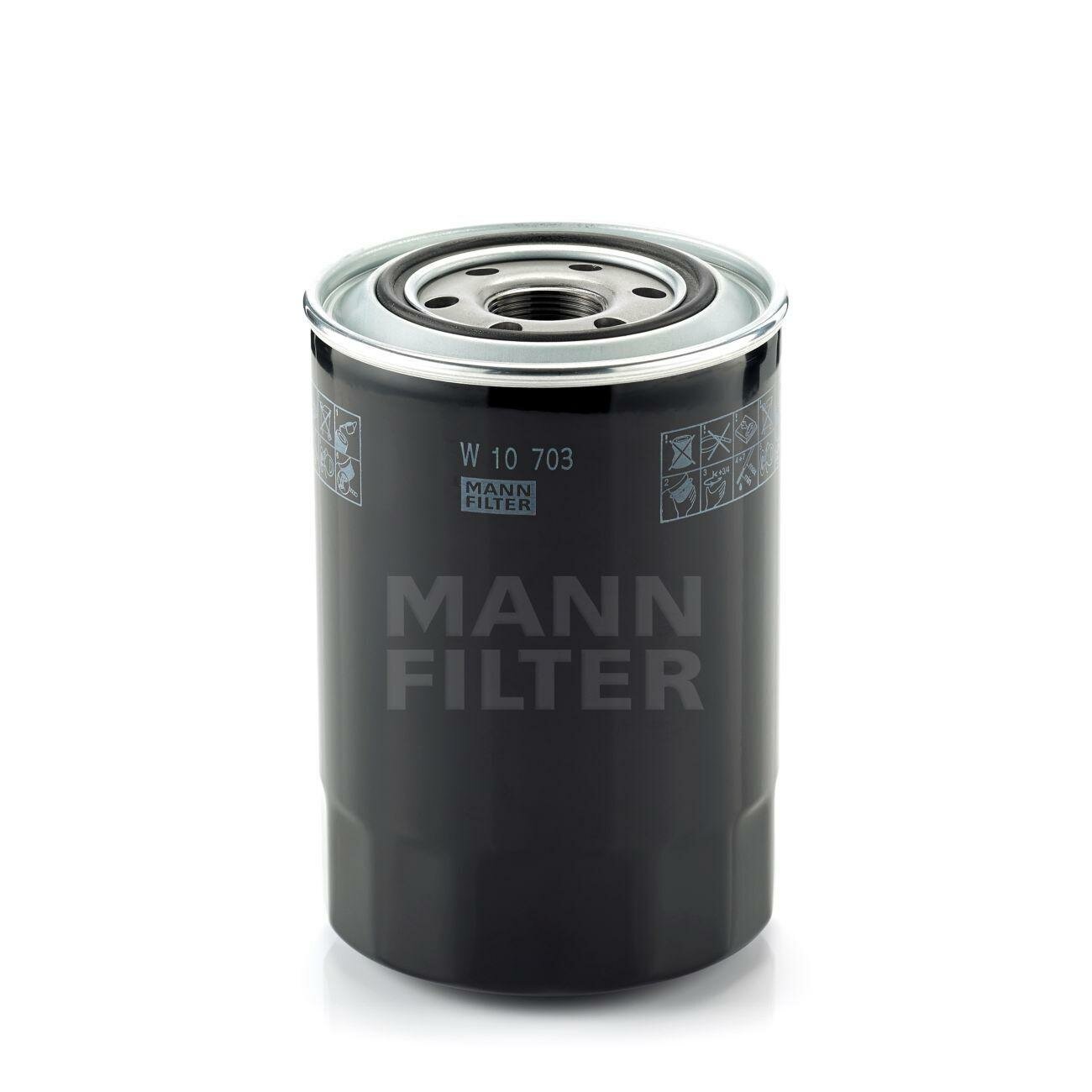 Фильтр масляный для автомобилей MANN FILTER W10703 (запчасти и расходники)