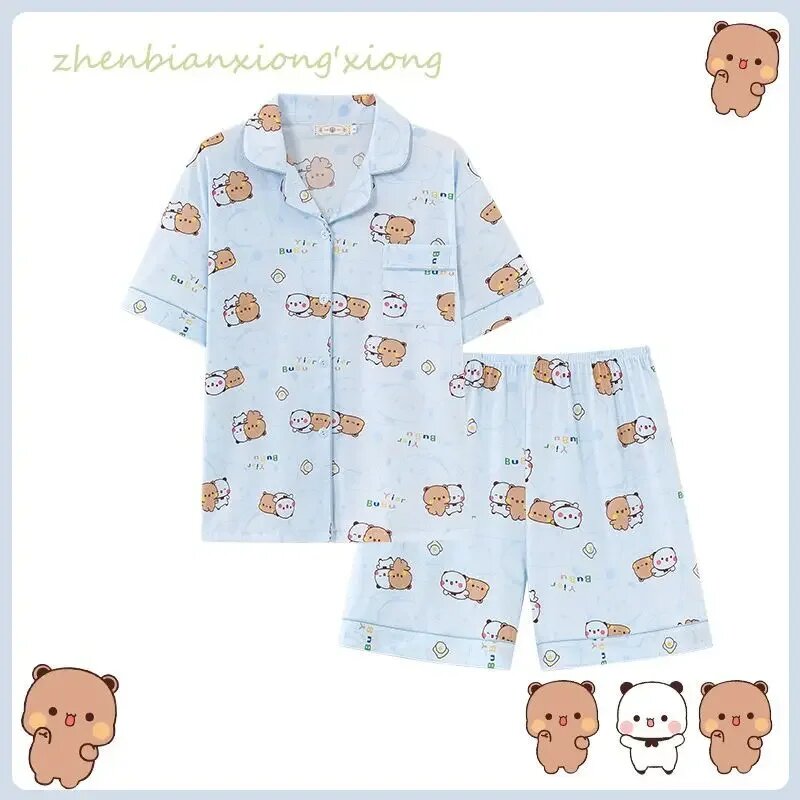 Kawaii Anime bubu dudu Пижамный Комплект B, 4XL