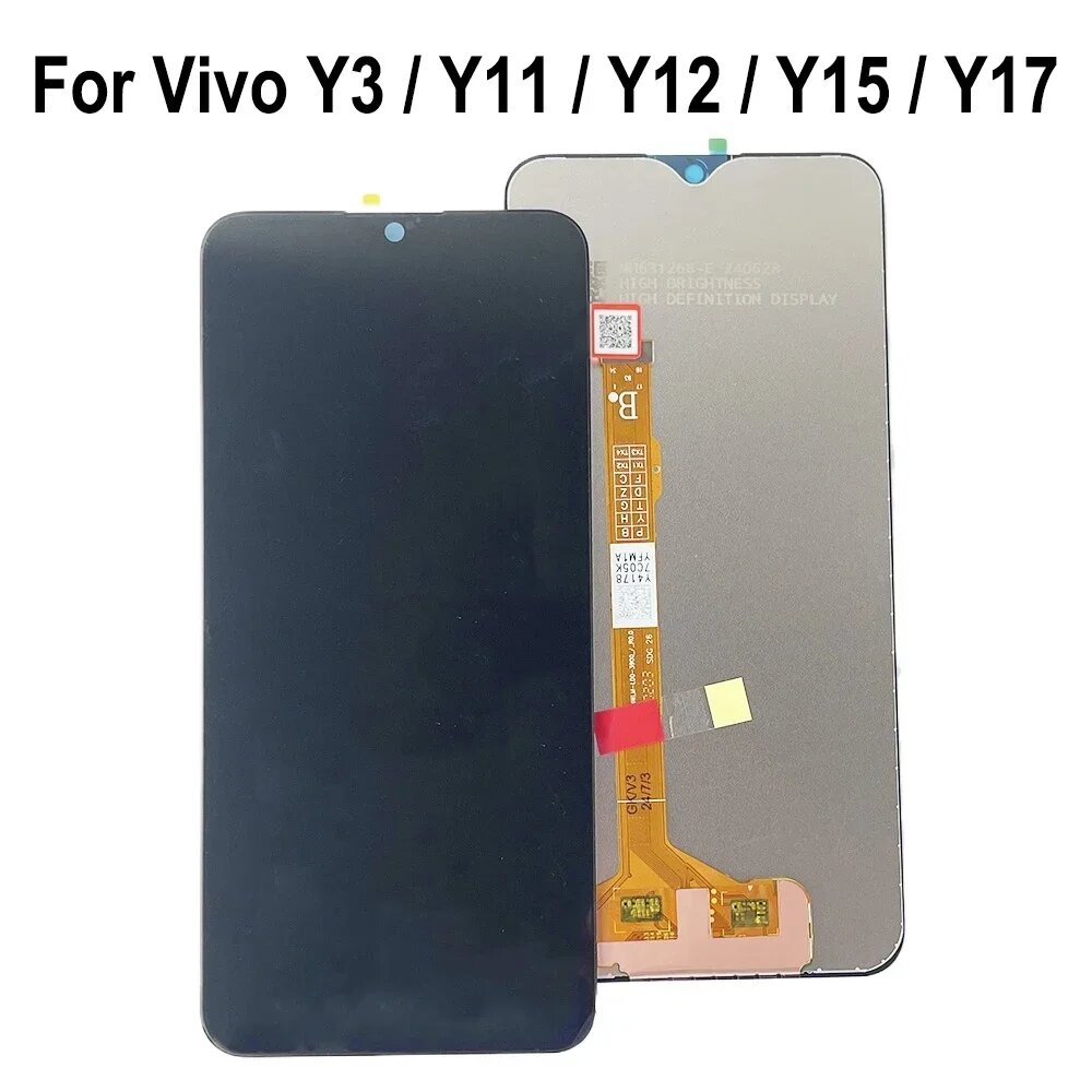 Дисплей для Vivo Y3 Y11 Y12 Y15 Y17, ЖК-дисплей, сенсорная панель, дигитайзер экрана в сборе, запасные части