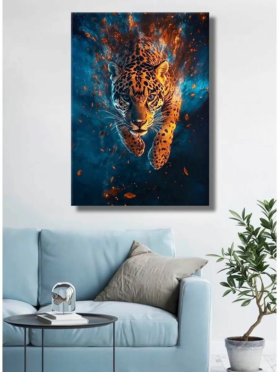 Картина "Сила дикой природы", интерьерная 50х70см 1шт.