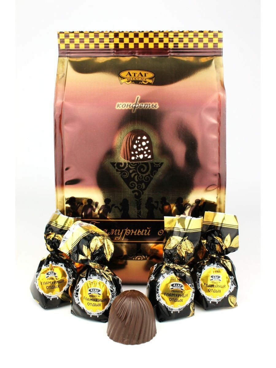 Конфеты глазированные "Гламурный отдых". 200г. АтАг.