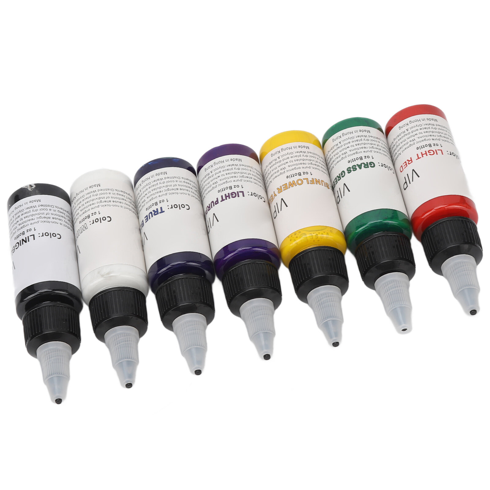 30 мл набор чернил для татуировки 7 цветов легкая окраска длительный безопасный набор пигментов для татуировки для 3D макияжа боди-арт