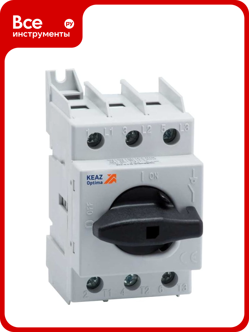 Выключатель-разъединитель КЭАЗ OptiSwitch DI-25-3