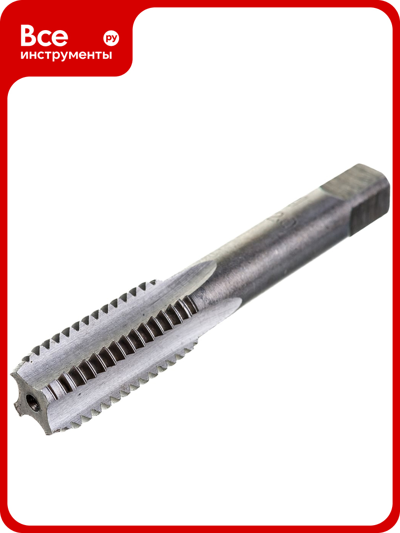 Метчик ручной (М14х2 мм; 2 шт.) СИБРТЕХ 76637, со сквозными, для нарезания внутренней резьбы диаметром