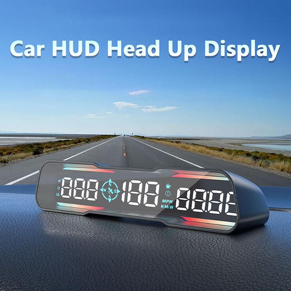 Универсальный Hud Auto Head Up Display Цифровой автомобильный спидометр Gps Измеритель скорости Датчик на бортовом компьютере для автомобиля Лодка Грузовик Фургон Пикап
