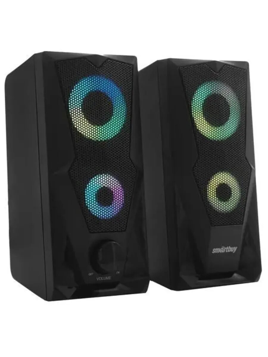 Колонки REVOLT SBA-4230 черный - 2.0, 3 Вт