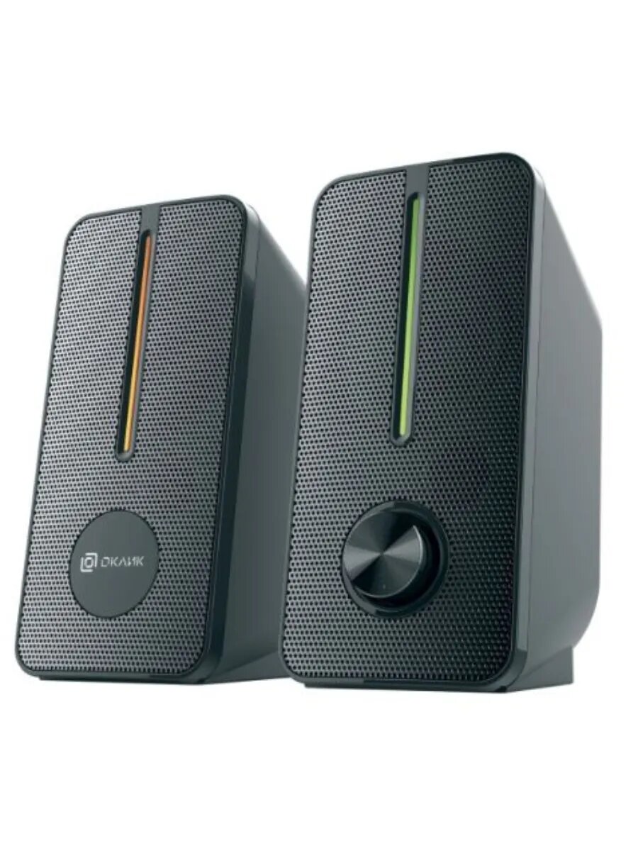 Колонки OK-120 1458485 черный - 2.0, 8 Вт