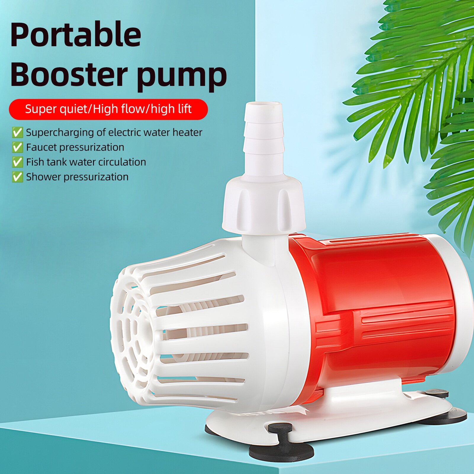 DC24V погружной насос 25W ультра тихий солнечный бесщеточный гидропонный водяной насос для аквариума, ландшафтного дизайна