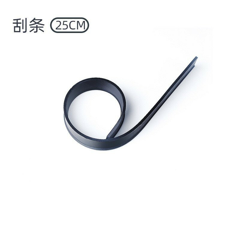 Стеклоочиститель, телескопическая ручка, черная резиновая полоска, 25см