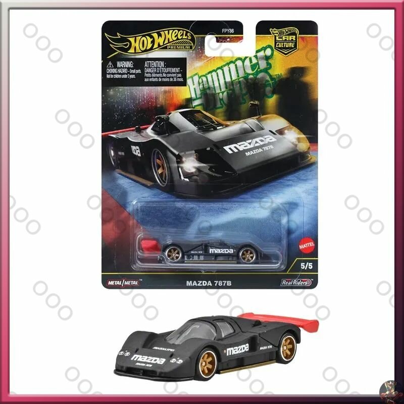 Машинка коллекционная Premium Car Culture FPY86 2025 F Case Hammer Drop : Mazda 787B