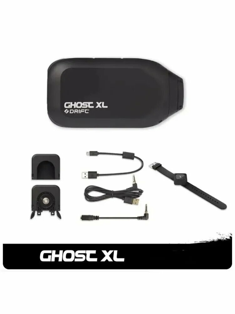 Экшн-камера Drift Ghost XL с поворотным объективом , водонепроницаемый видеорегистратор для мотоцикла и велосипеда