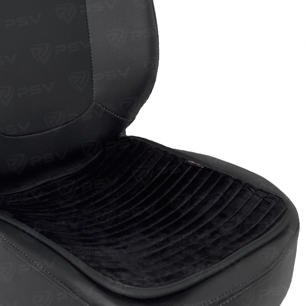 Накидка на сиденье "PSV" Bliss PAD алькантара черный (на перед. сиденье) (1 шт.)