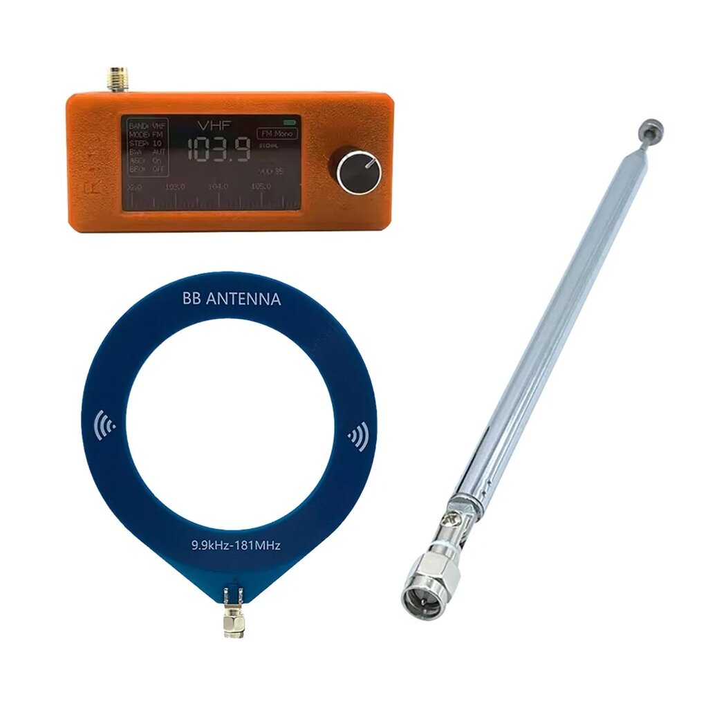 Карманный радиоприемник с чипом SI4732, четкий дисплей, режимы USB LSB AM FM