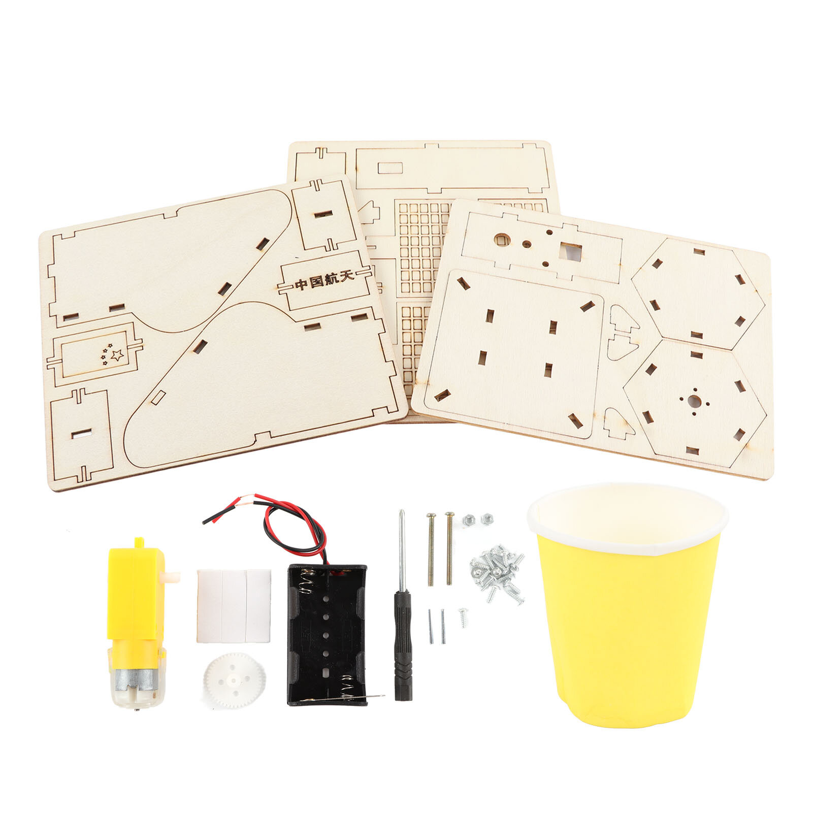 Сделай сам: Электронная модель спутника, технология научной сборки, игрушка для детей