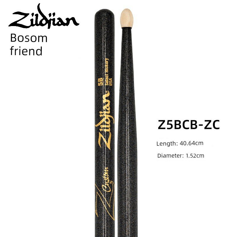 Zildjian Z Custom Series Цветные палочки для ударных 5A с покрытием BCB для ударников