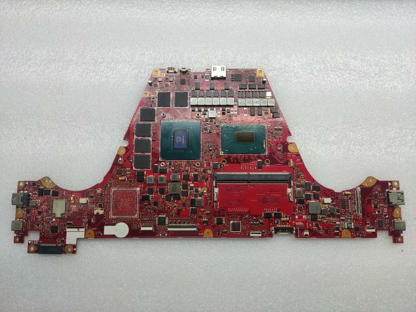 Материнская плата ASUS GX531GM донор процессора I7-8750H