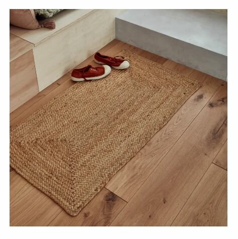 Коврик декоративный джут Ctim Aurum 60x110 см цвет бежевый