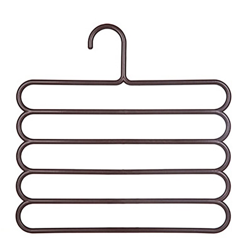 Вешалка для одежды simplify your life five-layer pants rack, кофе