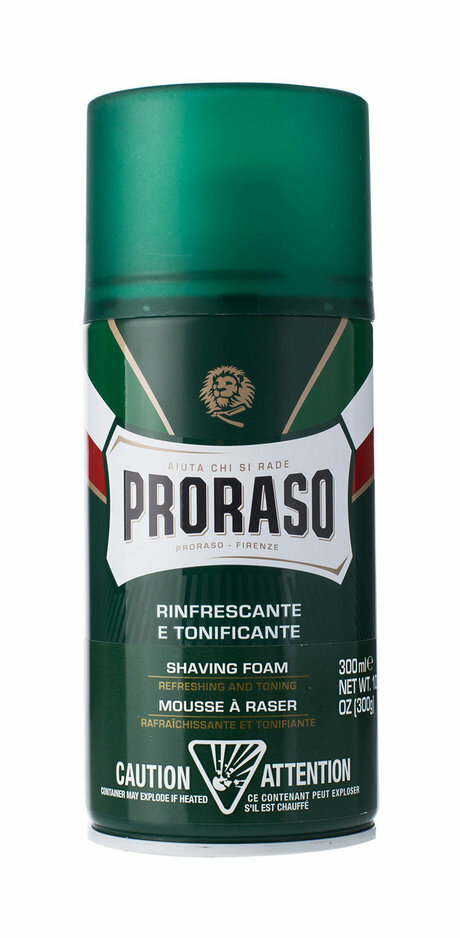 Proraso Refreshing and Toning Shaving Foam Освежающая пена для бритья с ментолом и маслом эвкалипта | 300 мл 300мл