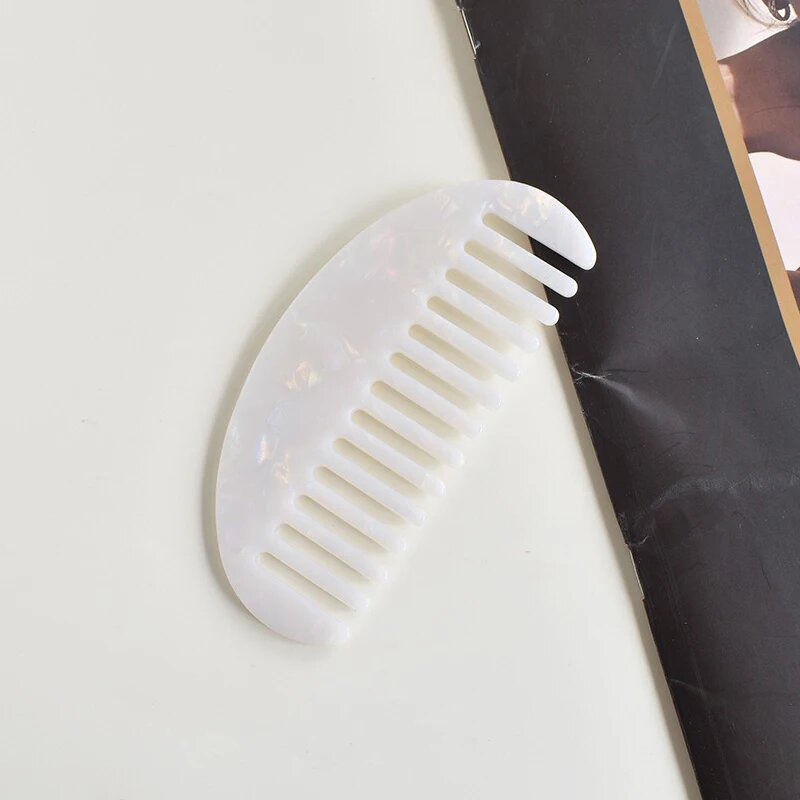 Персонализированная расческа из ПВХ white