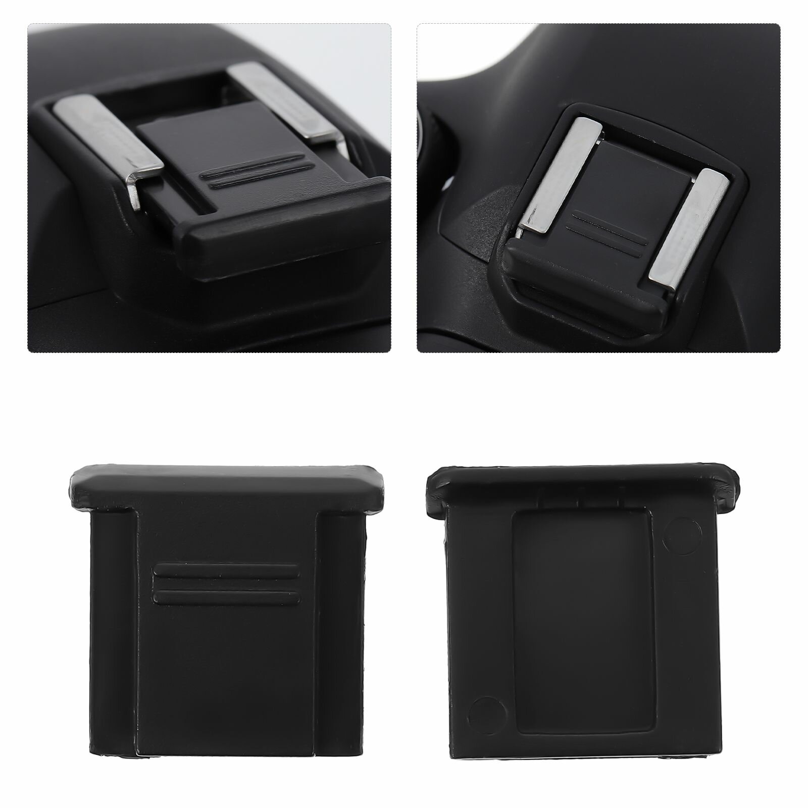 Защитная Крышка Горячего Башмака, Черный Абс, 4 Штуки