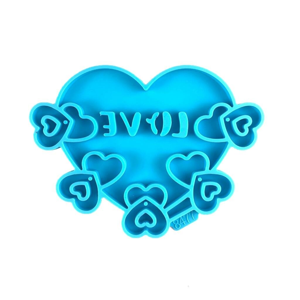 Силиконовые формы для ключей из эпоксидной смолы, F