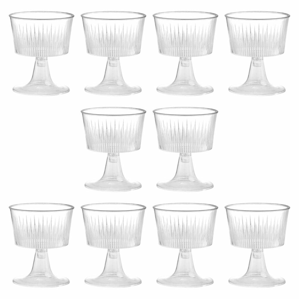 10 шт. Контейнеров для десертов, которые удобно использовать для вечеринок с мороженым, Элегантная чашка