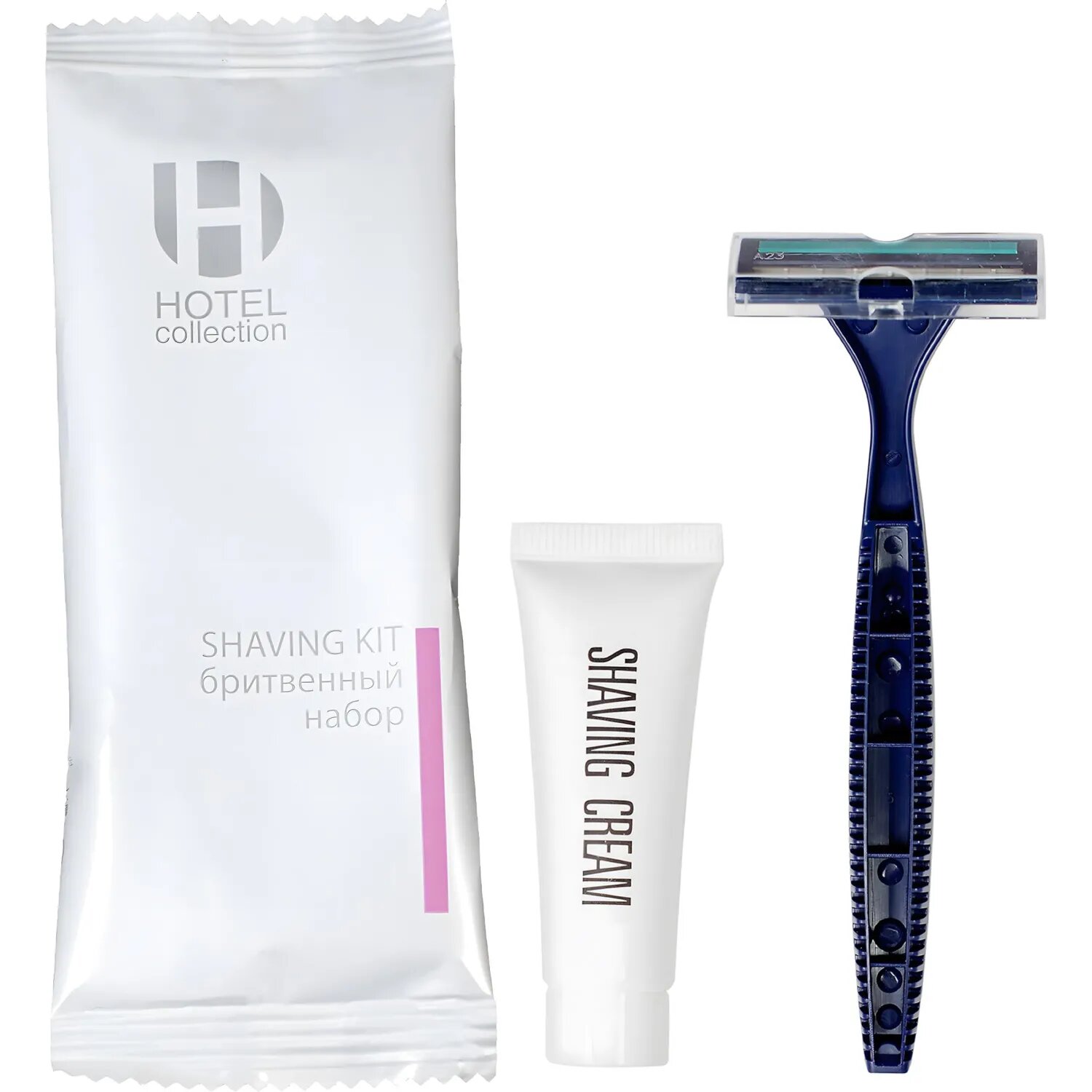 Набор бритвенный Luscan HOTEL COLLECTION ПЭ,200шт