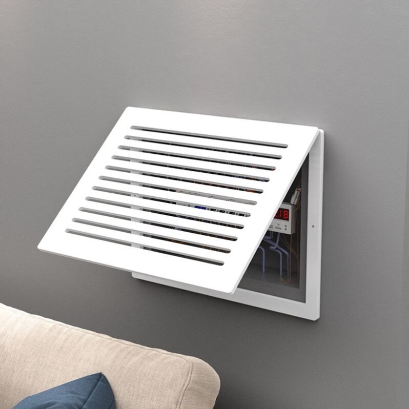 Коробка для электрического счетчика, скрытый артефакт, крышка для слабого тока, мультимедийная информационная сетевая коробка, ультратонкая декоративная пластина, не требует сверления