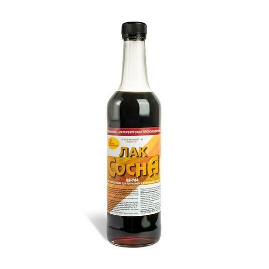 ЛАК ХВ-784 сосна 0.5Л НБХ