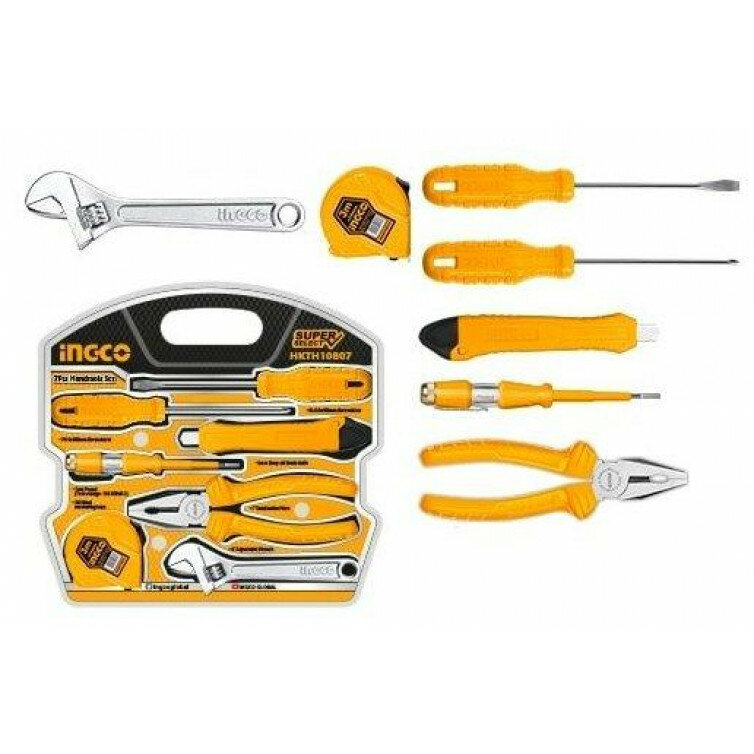 Набор инструмента ручного 7ПР INGCO
