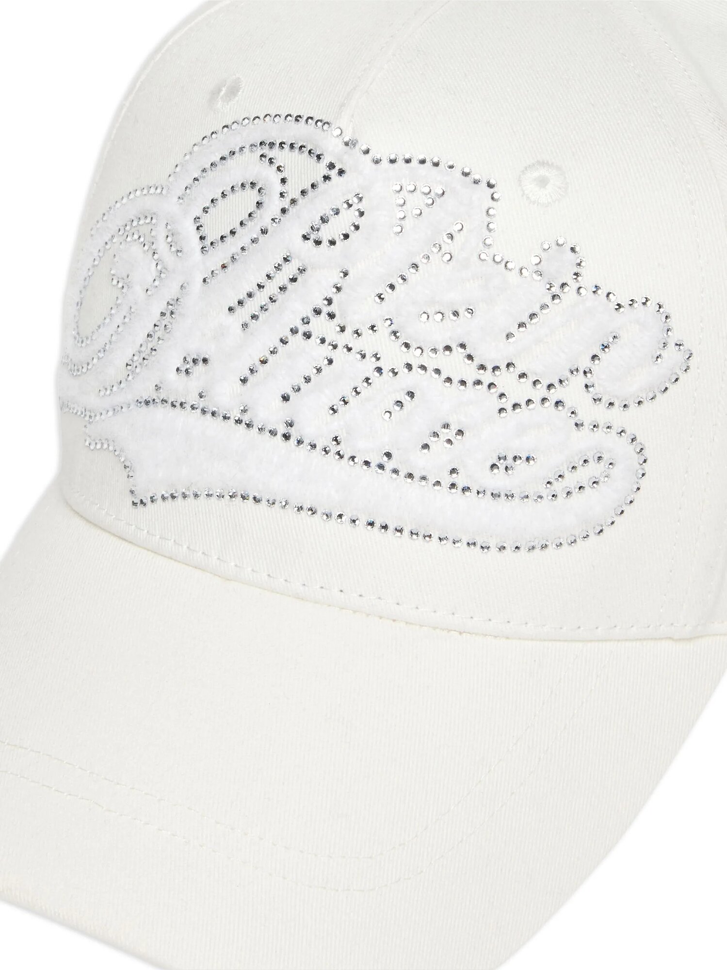 Шапка PHILIPP PLEIN для девочек, размер OneSize, бежевый/белый — фото 1