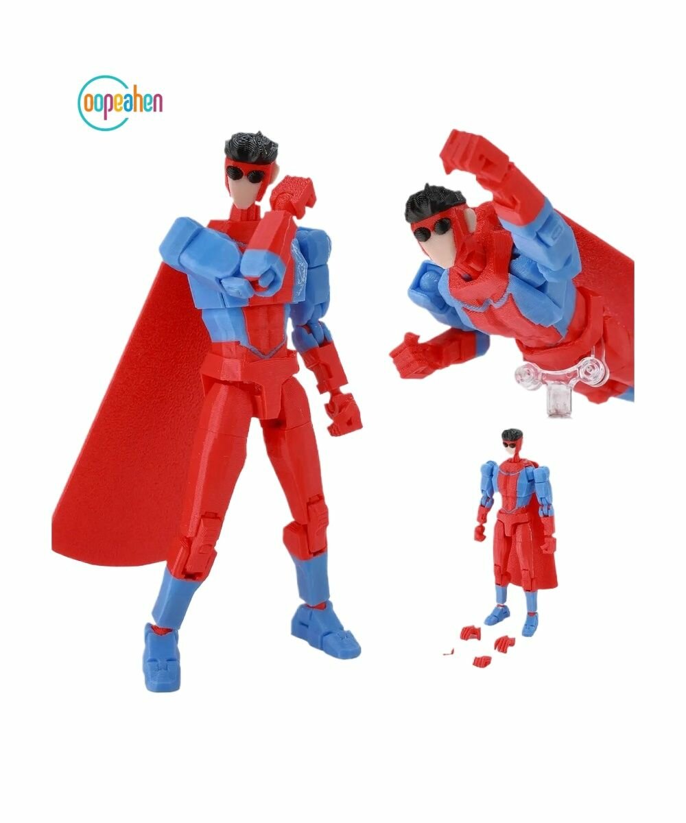 Фигурка Марк Грейсон из Неуязвимого( Invincible-14cm), 3D-печатная подвижная модель, подарок анимешнику и коллекционеру