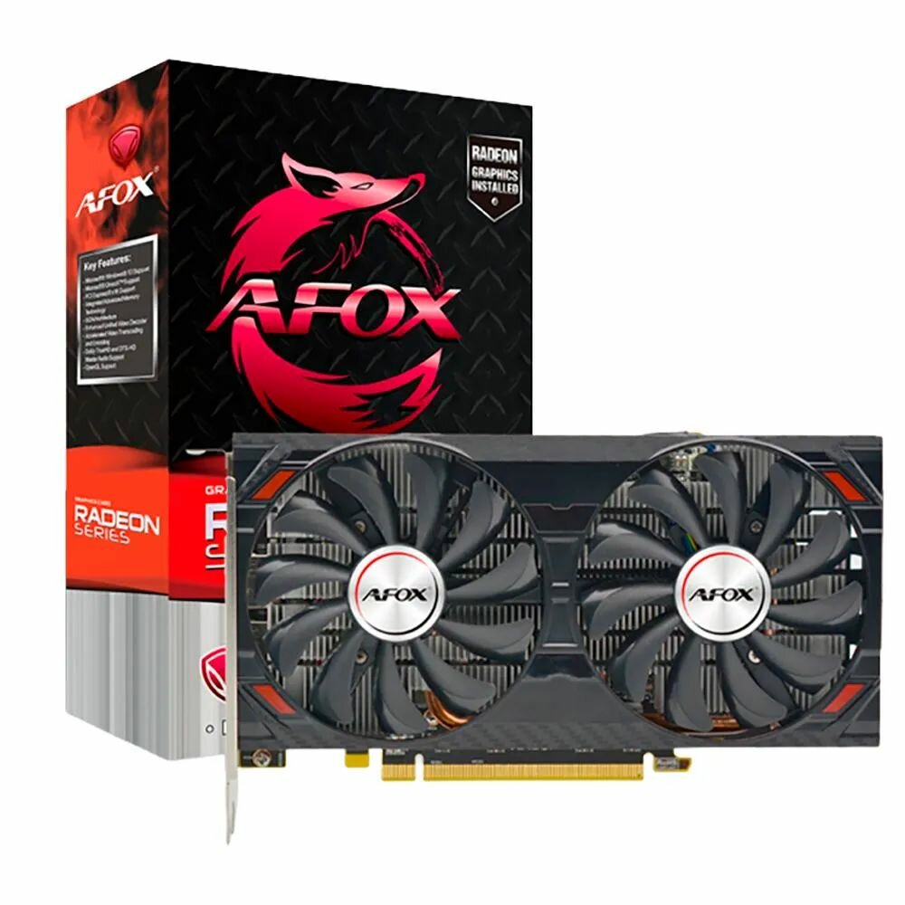 AFOX Видеокарта Radeon RX 5500 8 ГБ (AFRX5500-8GD6H4)