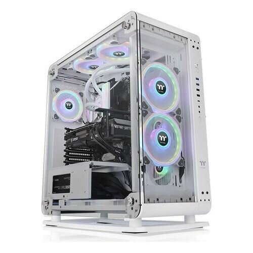 Корпус ATX Thermaltake Core P6 TG, Midi-Tower, без БП, белый [ca-1v2-00m6wn-00]