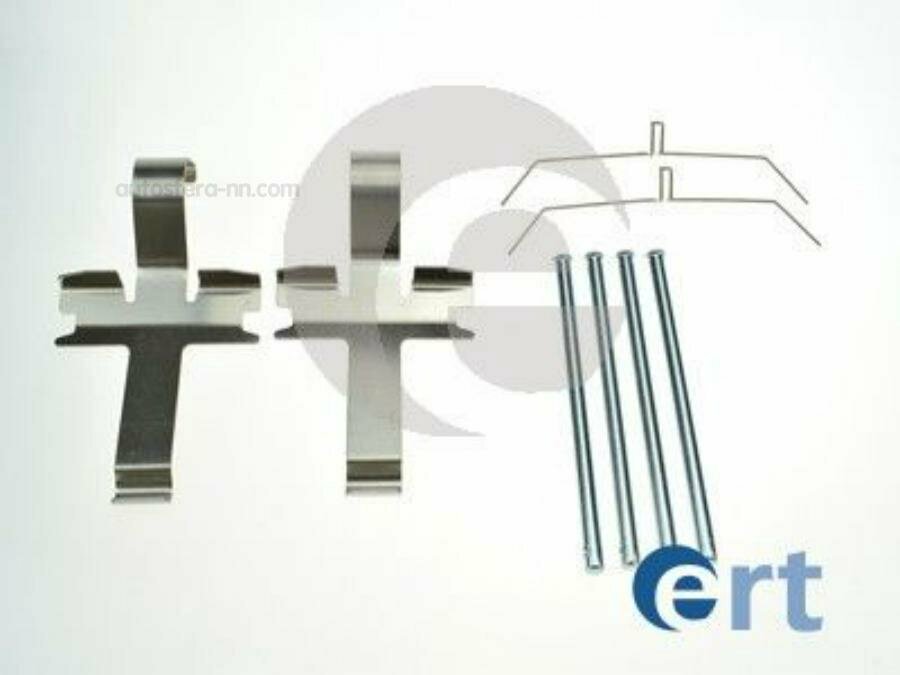 ERT 420337 Комплект монтажный тормозных колодок TOYOTA: Land Cruiser 96-, Land Cruiser 90-97, Hilux 05-