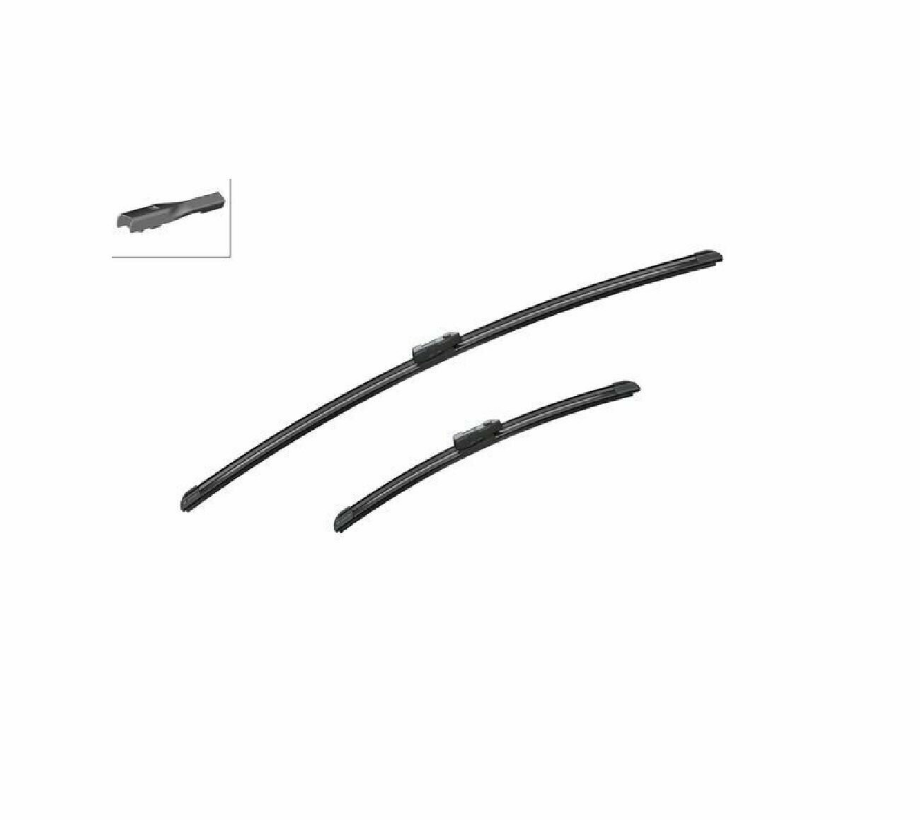 Щетки стеклоочистителя бескаркасные Aerotwin 700/400мм крепление Push Button (mod), BOSCH 3397007557