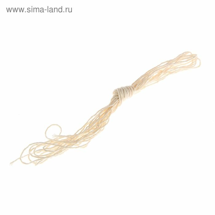 Фитиль для свечи, тонкий, до 6 см, длина 5 м, 2 шт.
