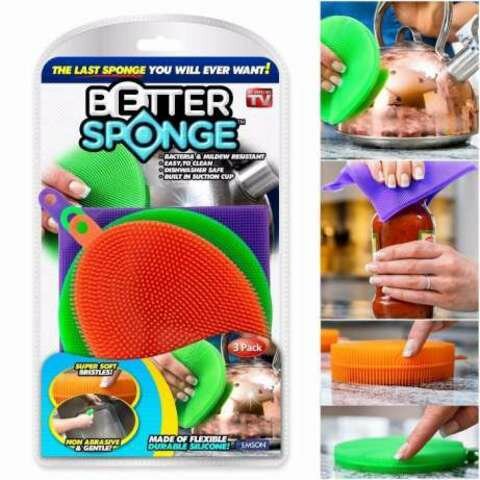 Щетка для мытья посуды Better sponge