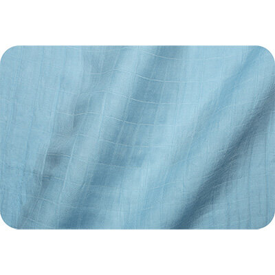 "PEPPY" Ткань муслиновая фасовка SOLID BAMBOO EMBRACE 100% хлопок 100 х 125 см Shannon Fabrics BABY BLUE